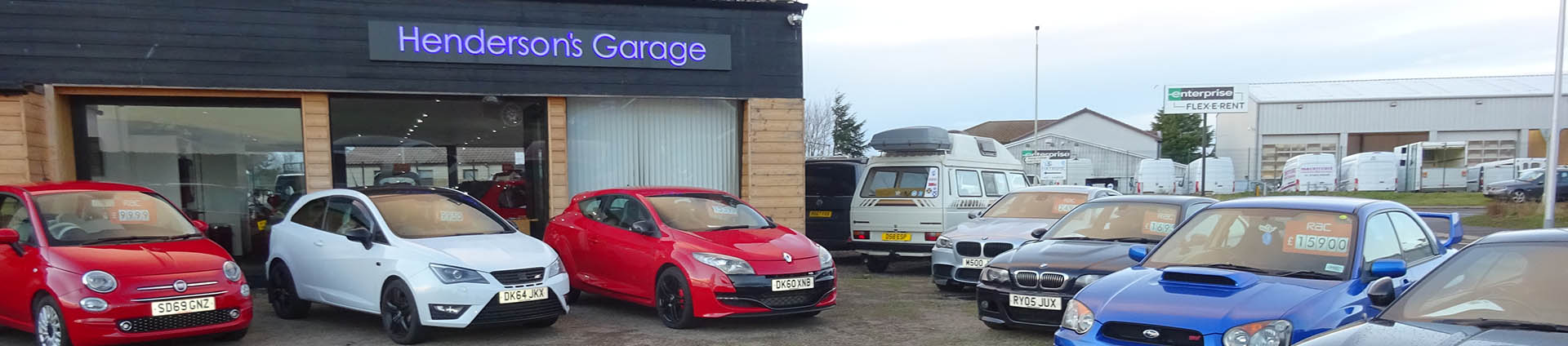 Find Hendersons Garage located in Nairn, Highland